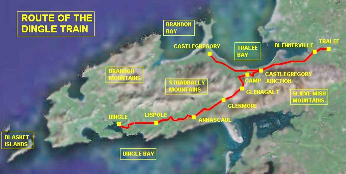 Traces of the Dingle train