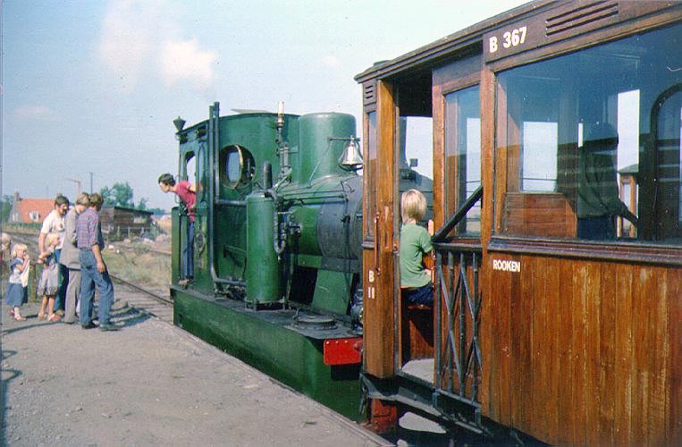 Steam trams in Holland